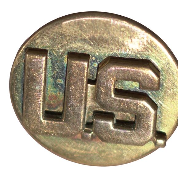 unbranded | Accessories | Vintage Us Military Brass Lapel Pin Gold Tone ...